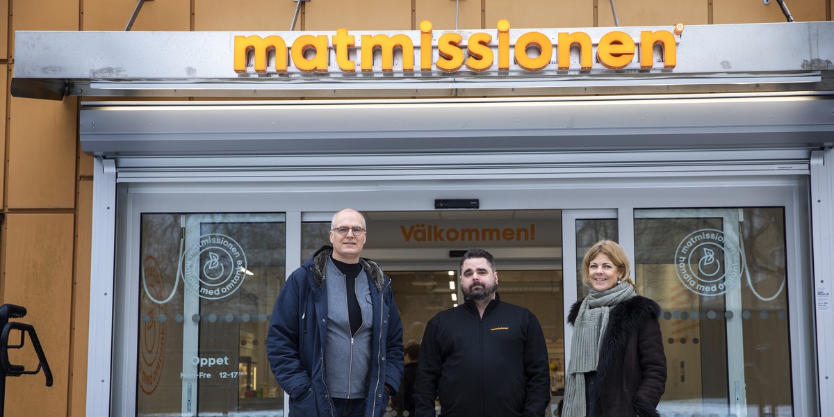 Matmissionen öppnar sin största butik i Hallunda Centrum