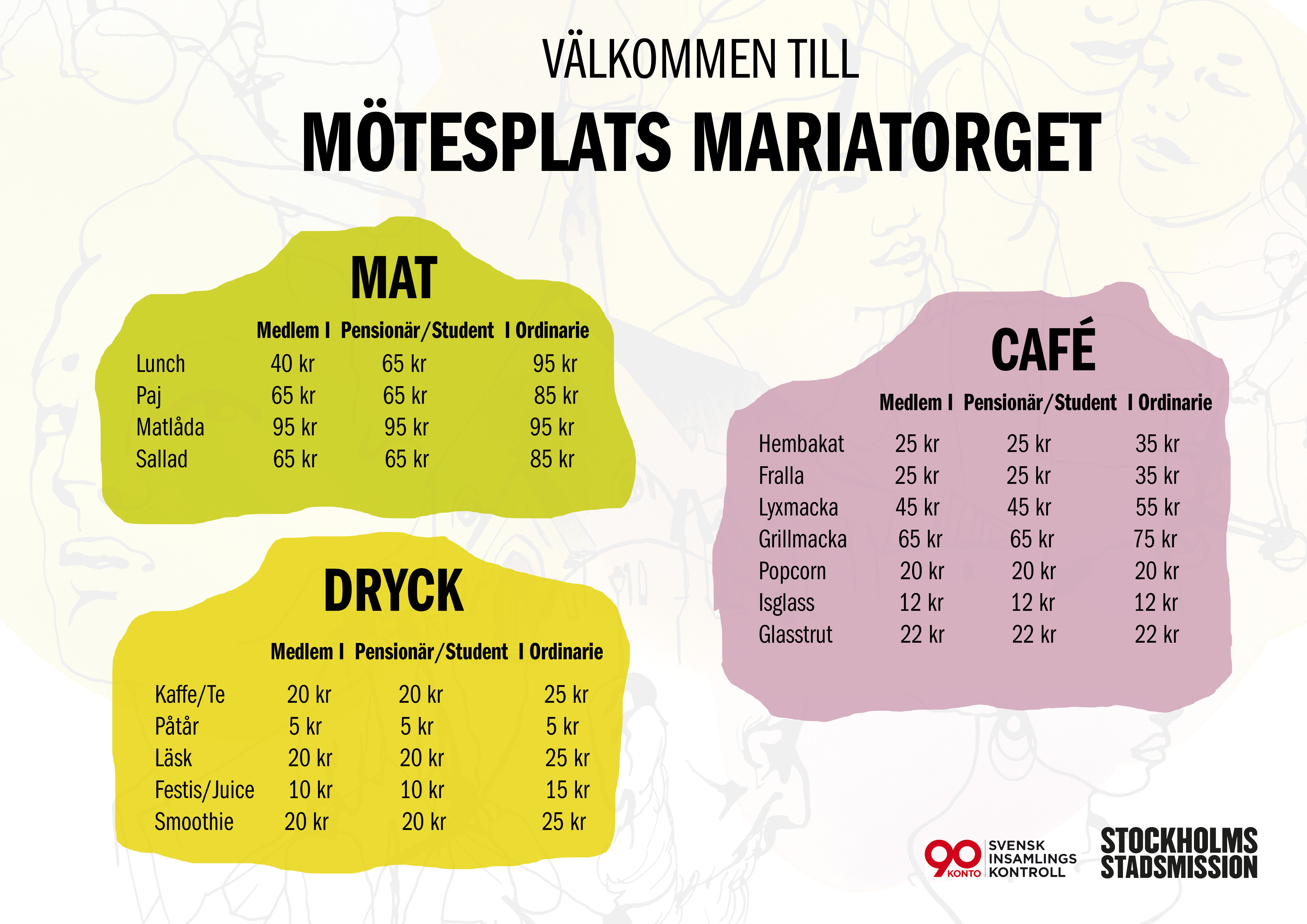 Restaurang & café | Stockholms Stadsmission
