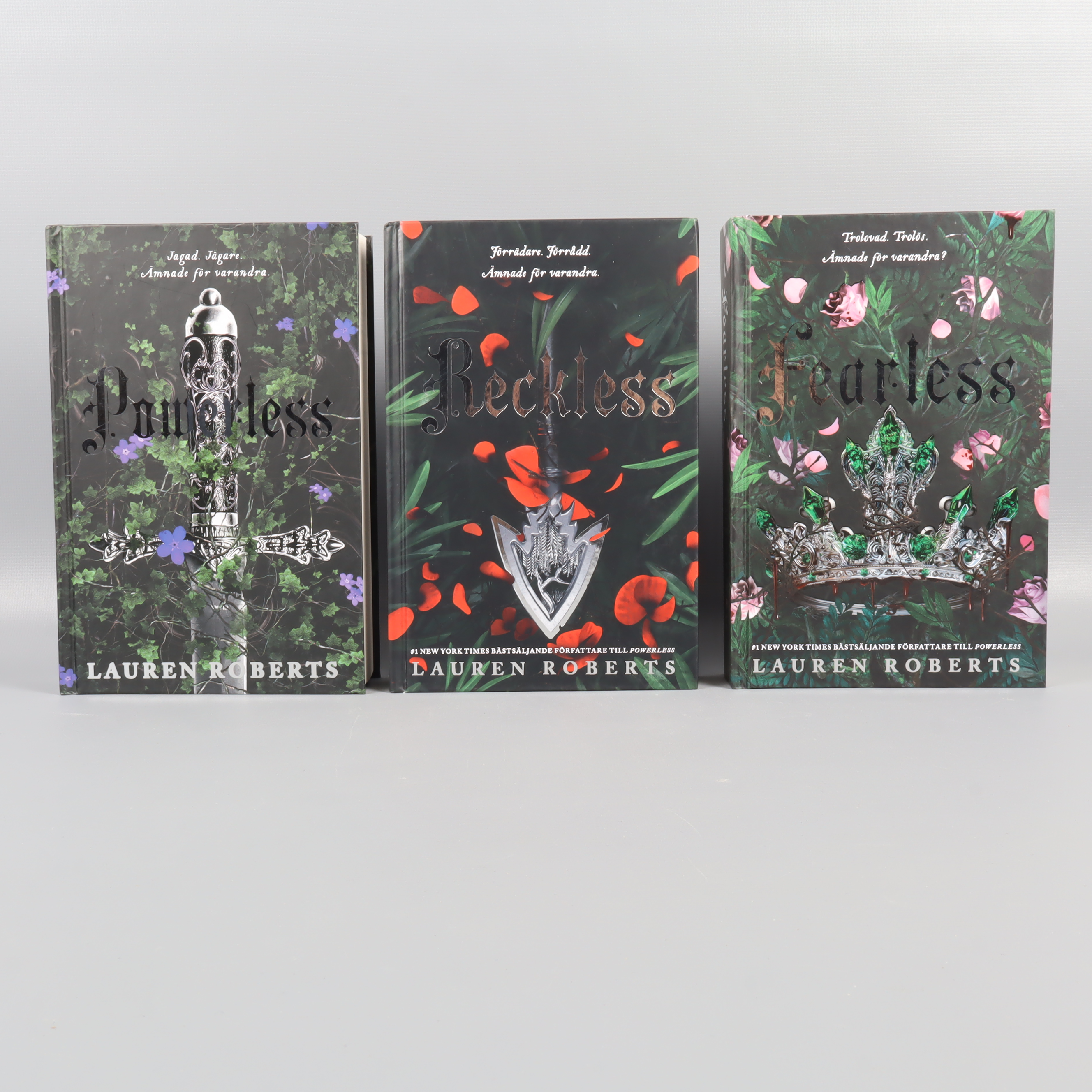 Bokpaket - Lauren Roberts - Powerless, Reckless, Fearless
